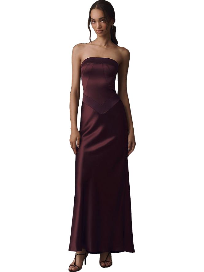 MARE MARE Mare Mare Colorblock Draped Maxi Dress